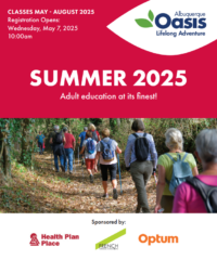 Albuquerque Oasis – Lifelong Adventure